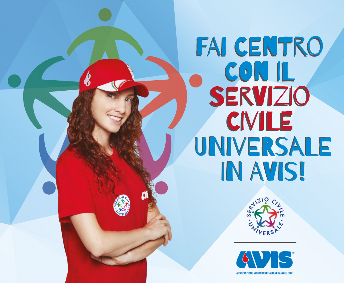 Bando Servizio Civile Universale - scadenza prorogata al 15 Febbraio 2021 - AVIS Provinciale Torino